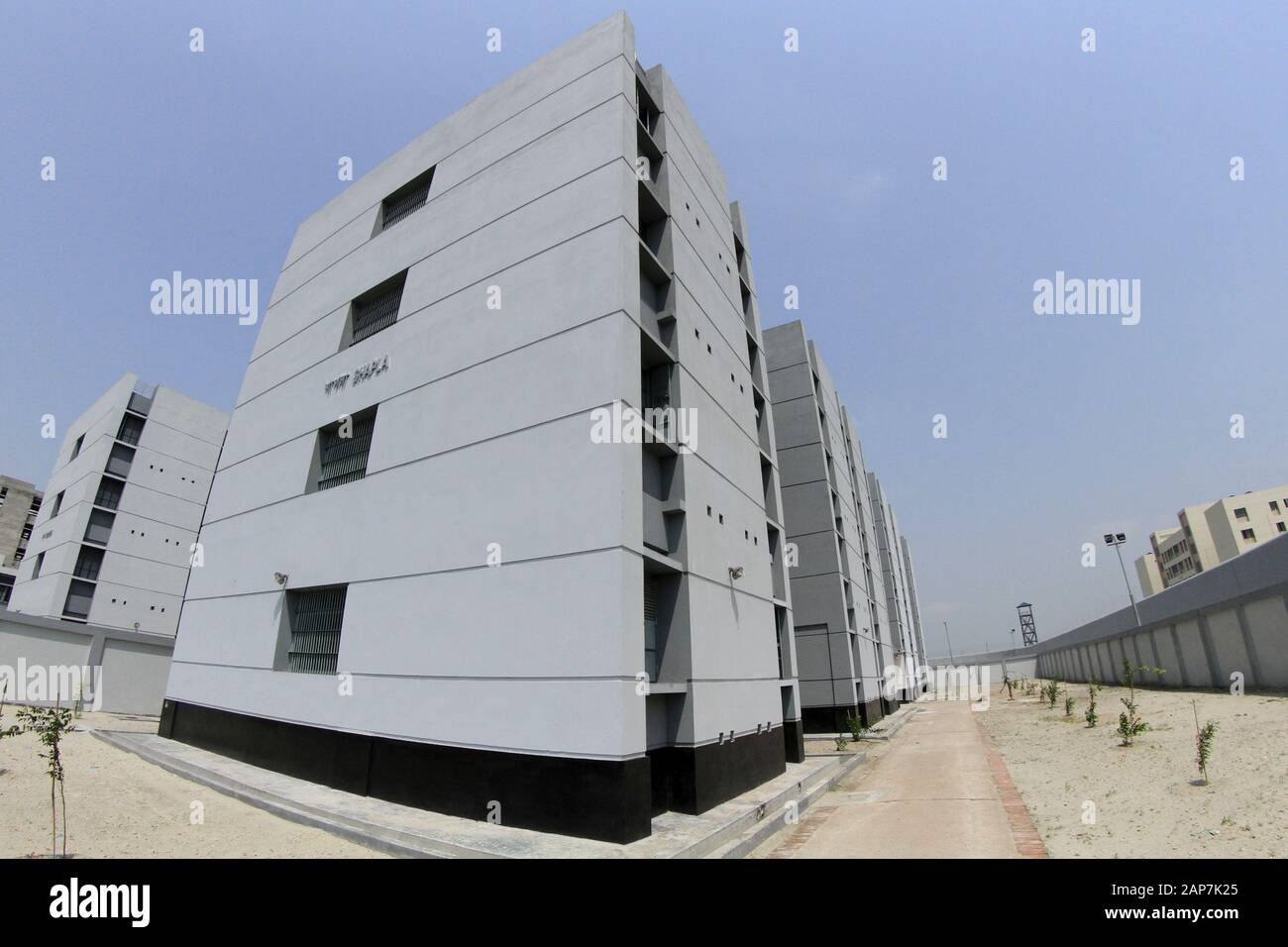 Newly built Dhaka Central Jail at Keraniganj. Dhaka, Bangladesh Stock ...