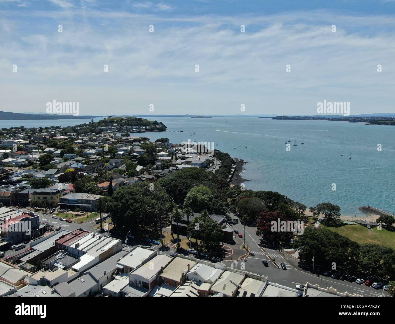 Devonport, Auckland / New Zealand - December 30, 2019: The Victorian ...