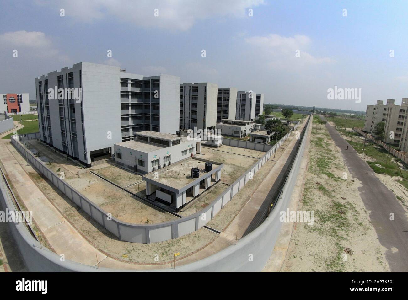 Newly built Dhaka Central Jail at Keraniganj. Dhaka, Bangladesh Stock ...