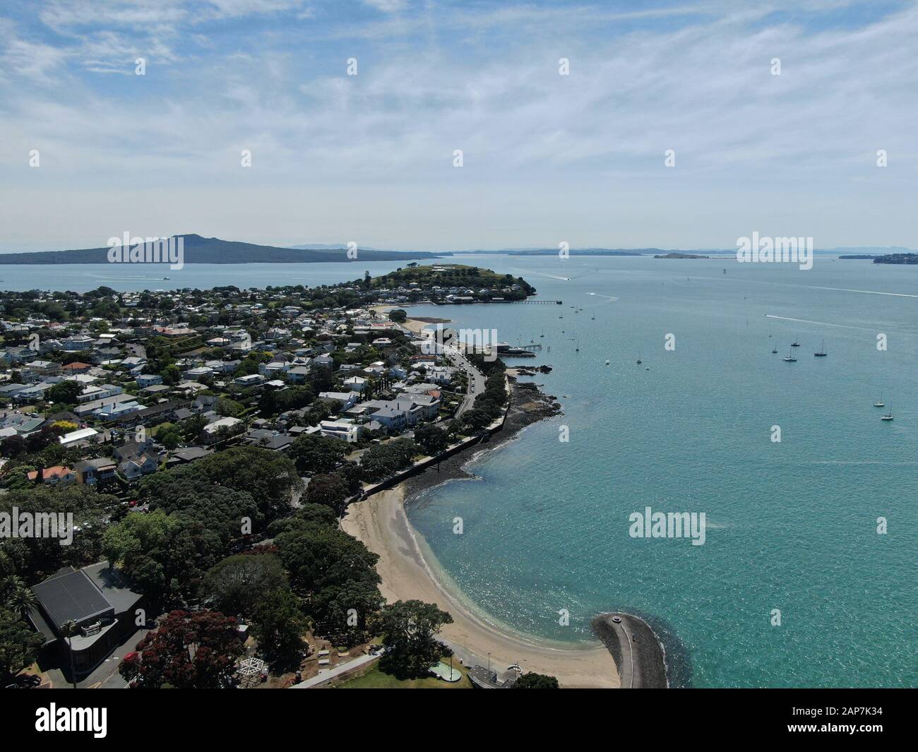 Devonport, Auckland / New Zealand - December 30, 2019: The Victorian ...