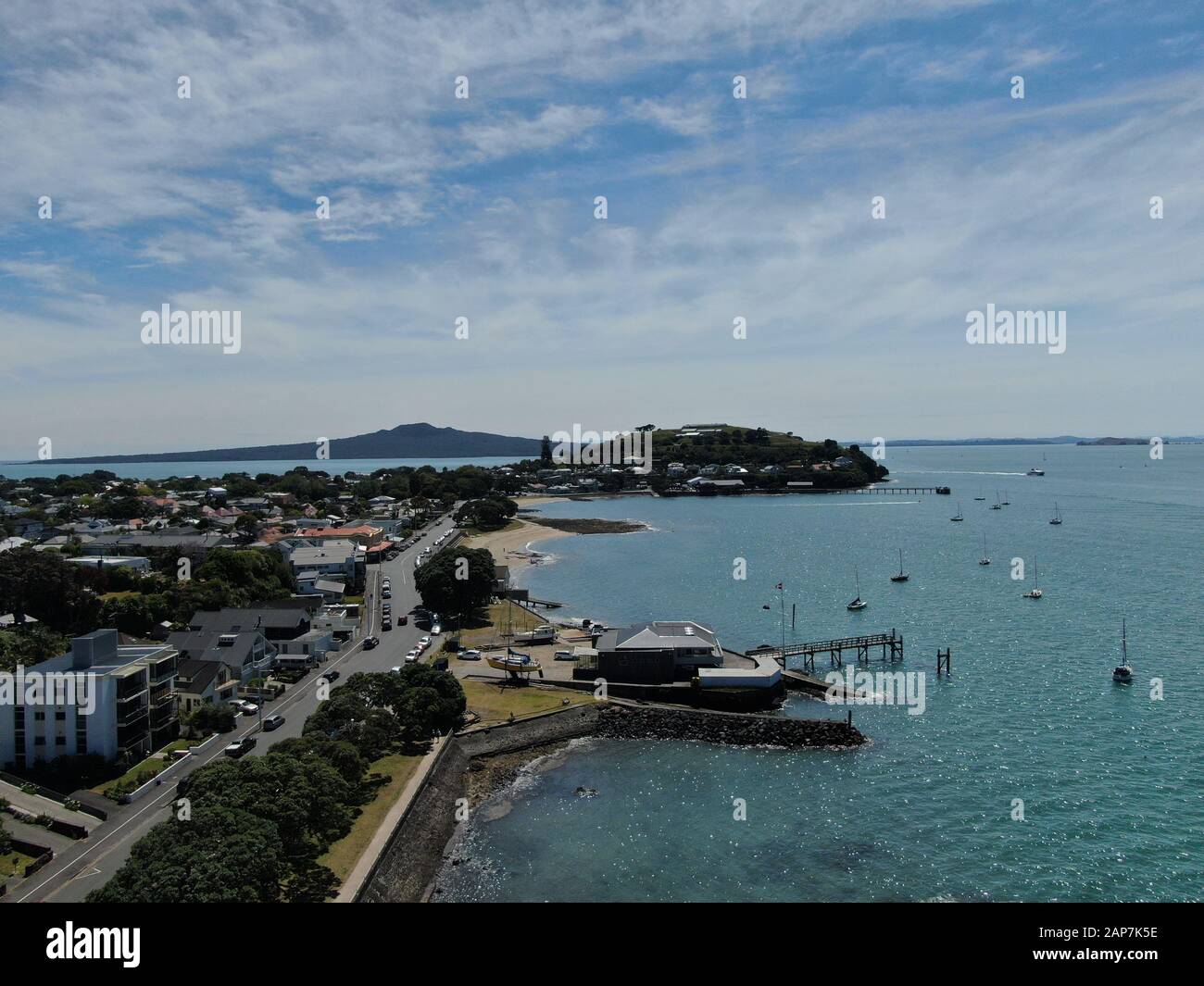 Devonport, Auckland / New Zealand - December 30, 2019: The Victorian ...