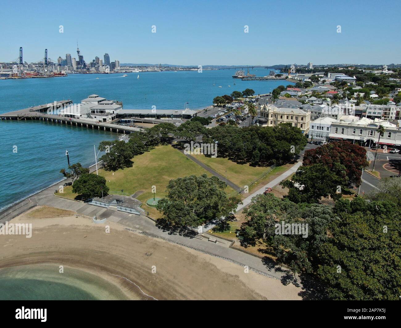 Devonport, Auckland / New Zealand - December 30, 2019: The Victorian ...