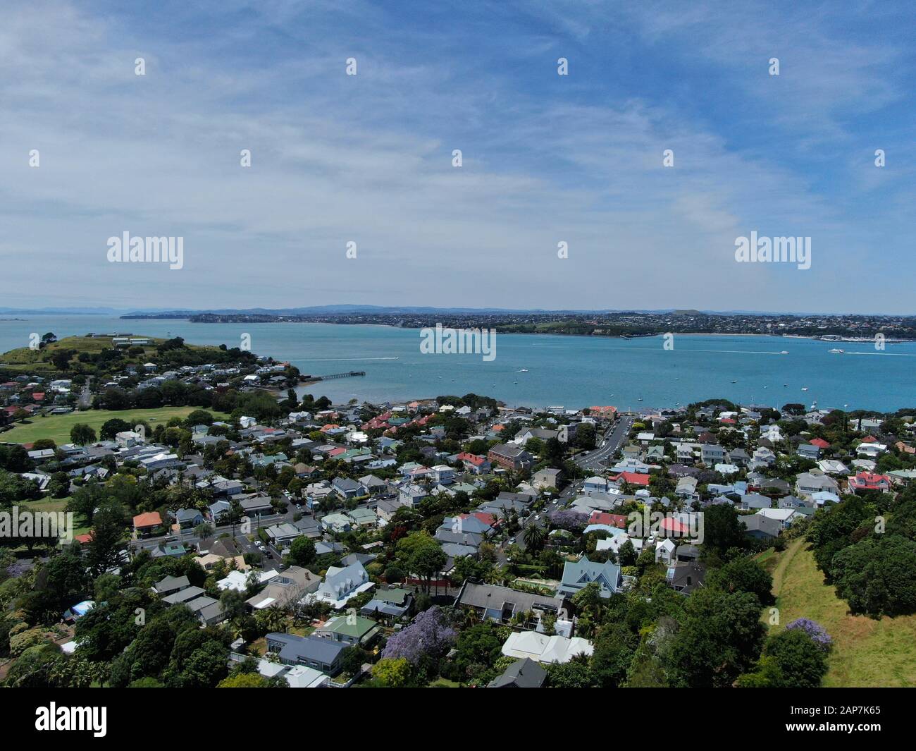 Devonport, Auckland / New Zealand - December 30, 2019: The Victorian ...
