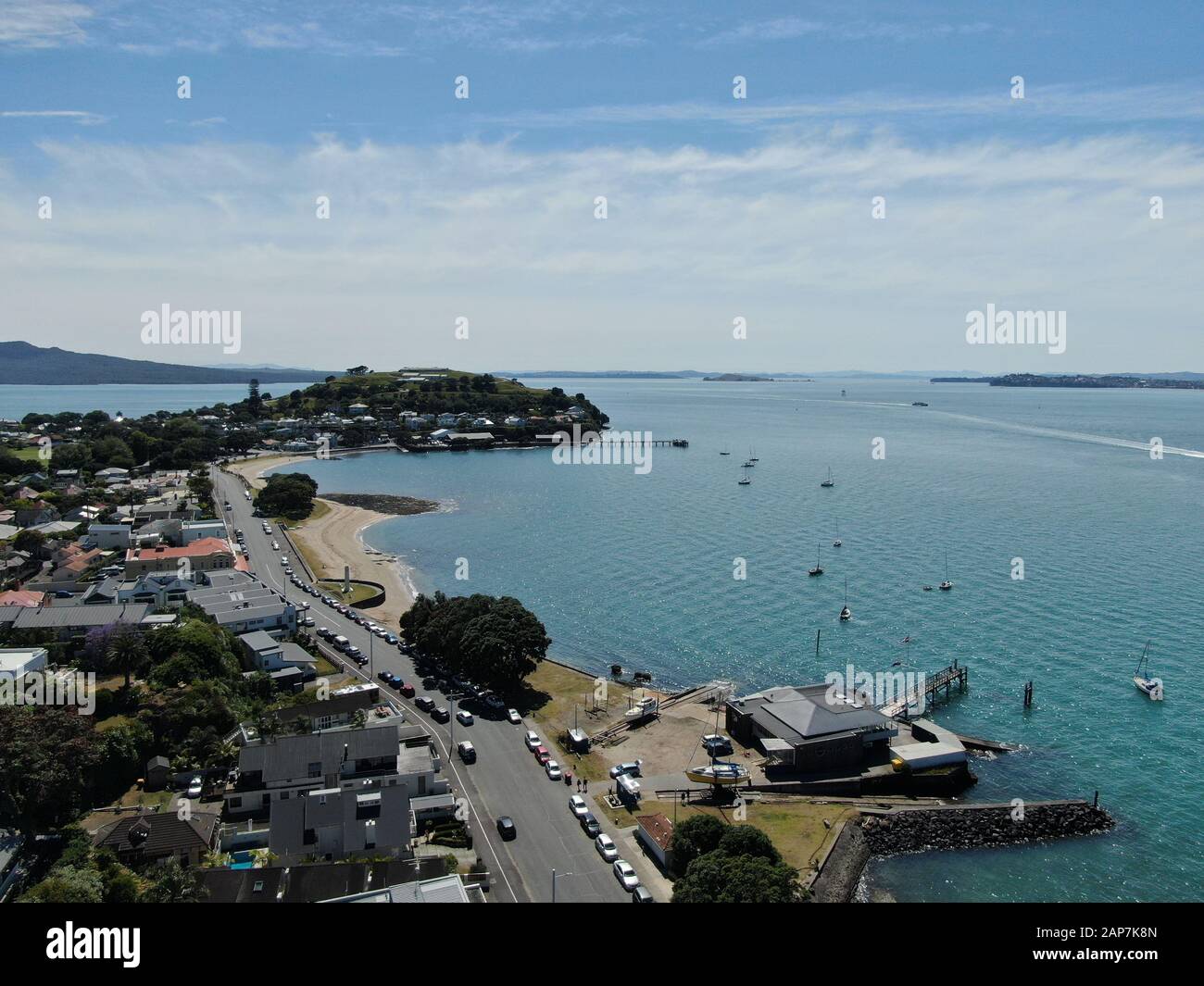 Devonport, Auckland / New Zealand - December 30, 2019: The Victorian ...