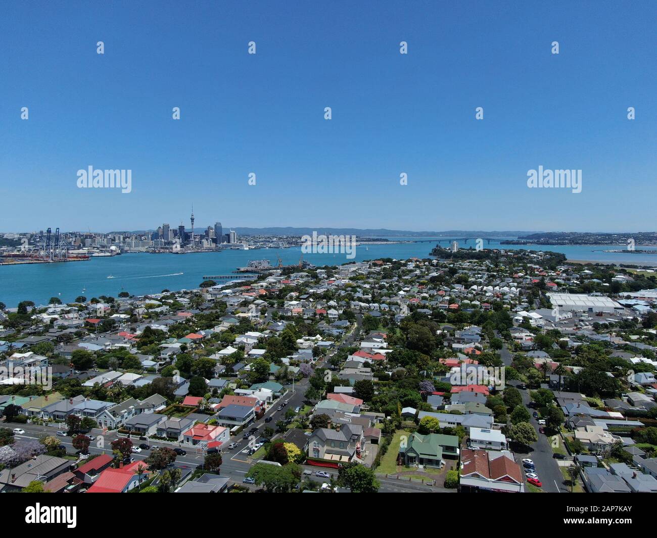 Devonport, Auckland / New Zealand - December 30, 2019: The Victorian ...