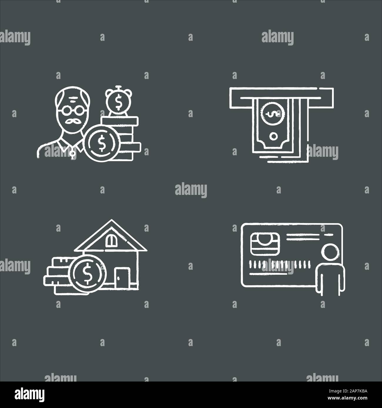 Retirement money withdrawal Stock Vector Images - Alamy