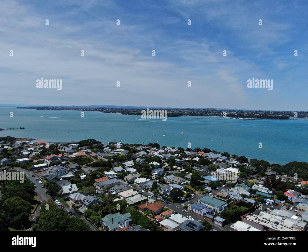 Devonport, Auckland / New Zealand - December 30, 2019: The Victorian ...