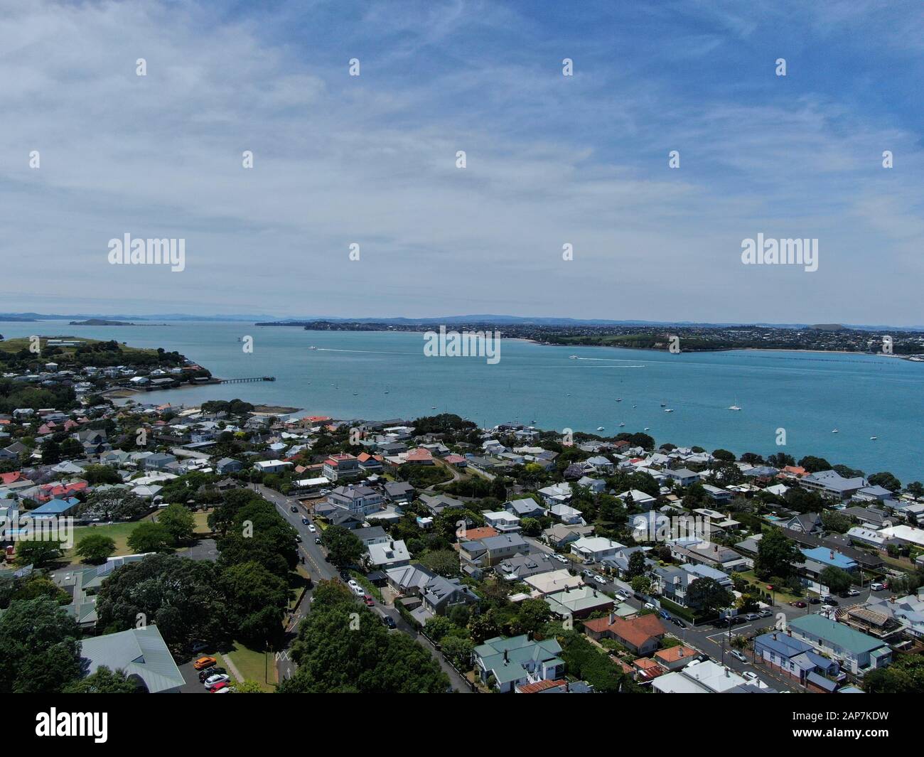 Devonport, Auckland / New Zealand - December 30, 2019: The Victorian ...