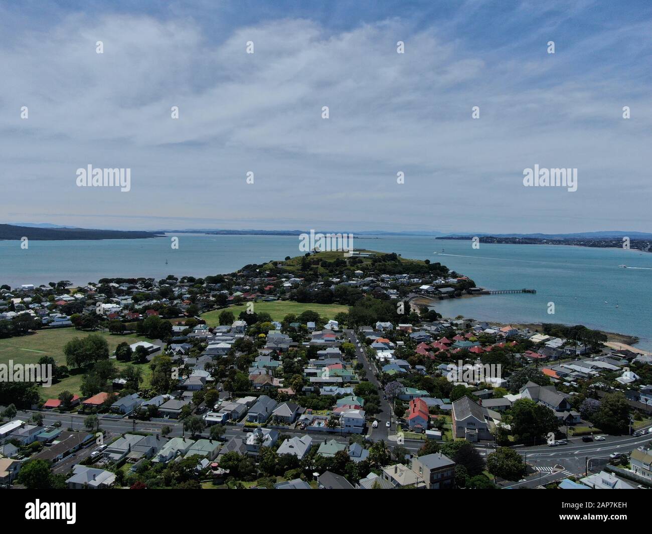 Devonport, Auckland / New Zealand - December 30, 2019: The Victorian ...