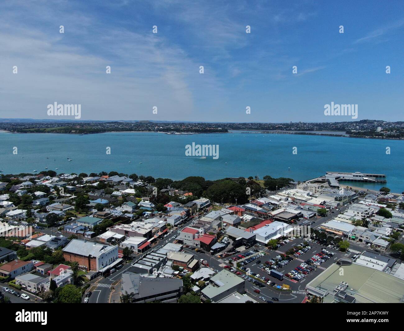 Devonport, Auckland / New Zealand - December 30, 2019: The Victorian ...