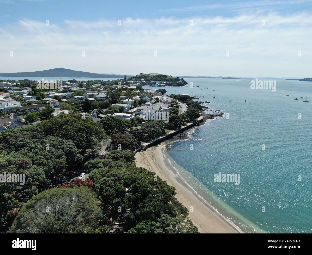 Devonport, Auckland / New Zealand - December 30, 2019: The Victorian ...