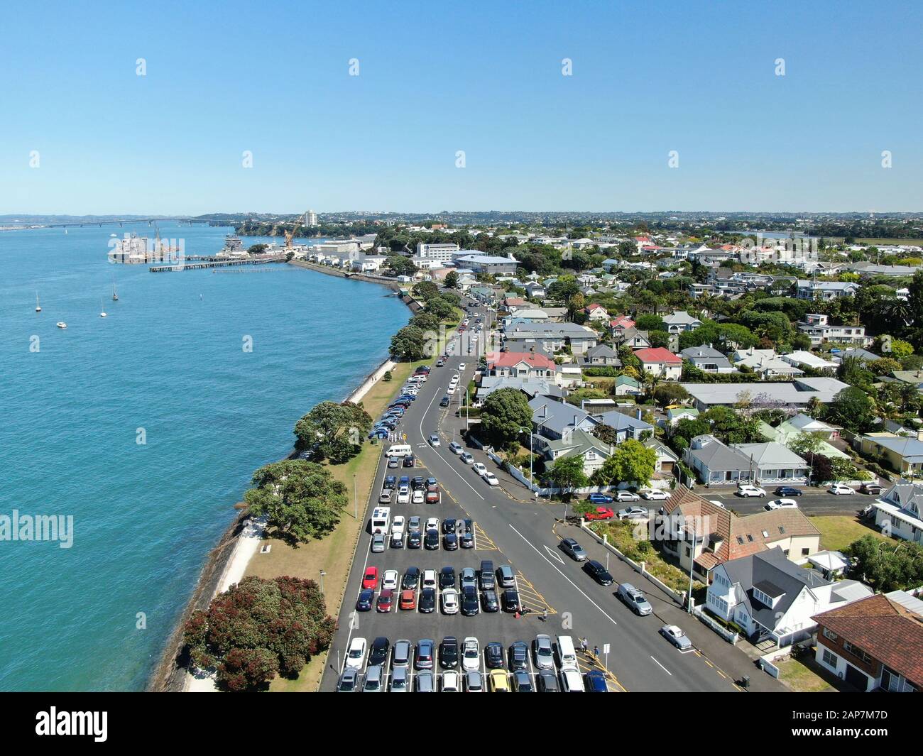 Devonport, Auckland / New Zealand - December 30, 2019: The Victorian ...