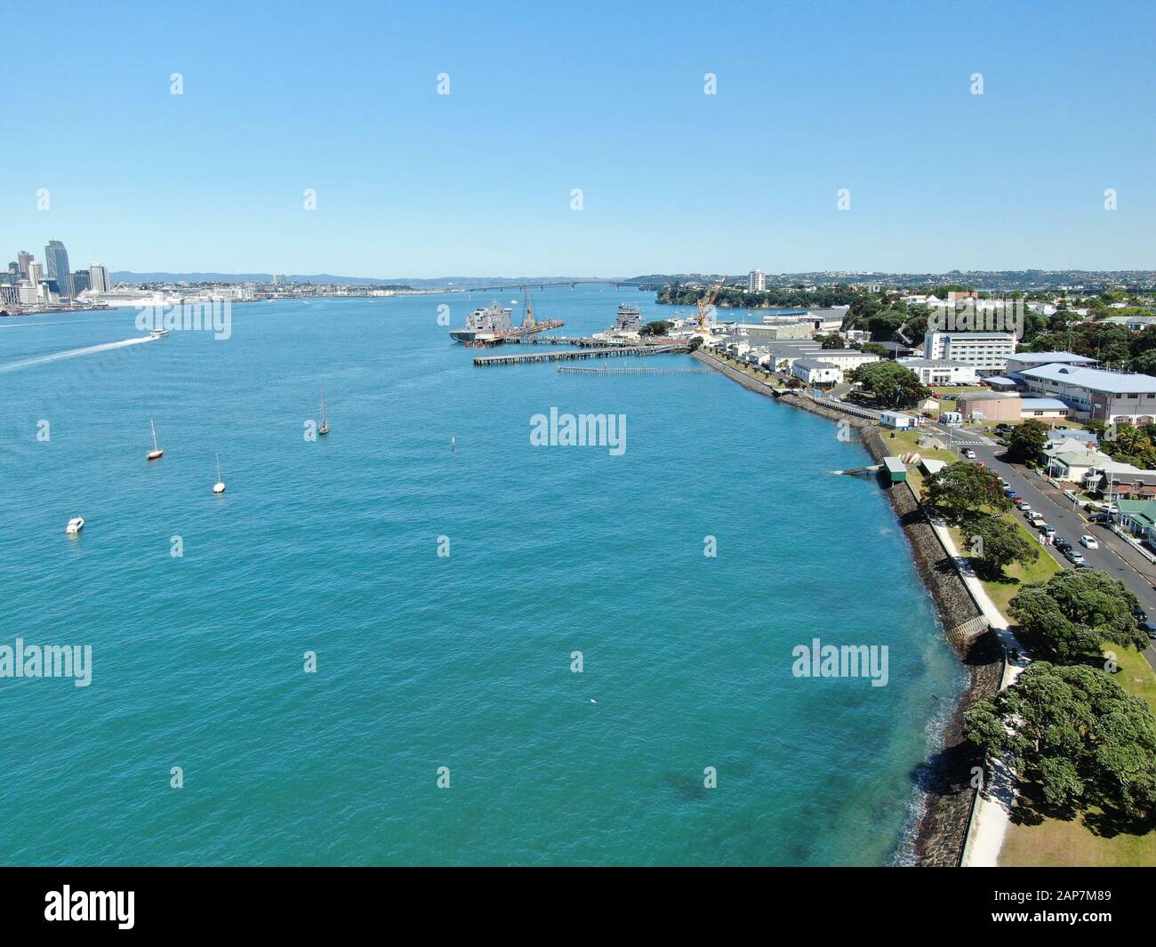 Devonport, Auckland / New Zealand - December 30, 2019: The Victorian ...