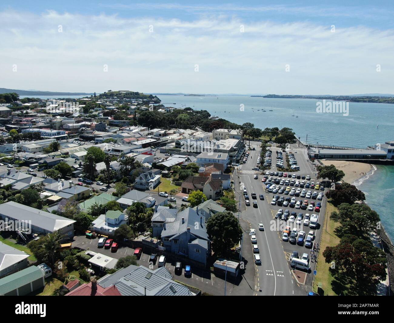 Devonport, Auckland / New Zealand - December 30, 2019: The Victorian ...