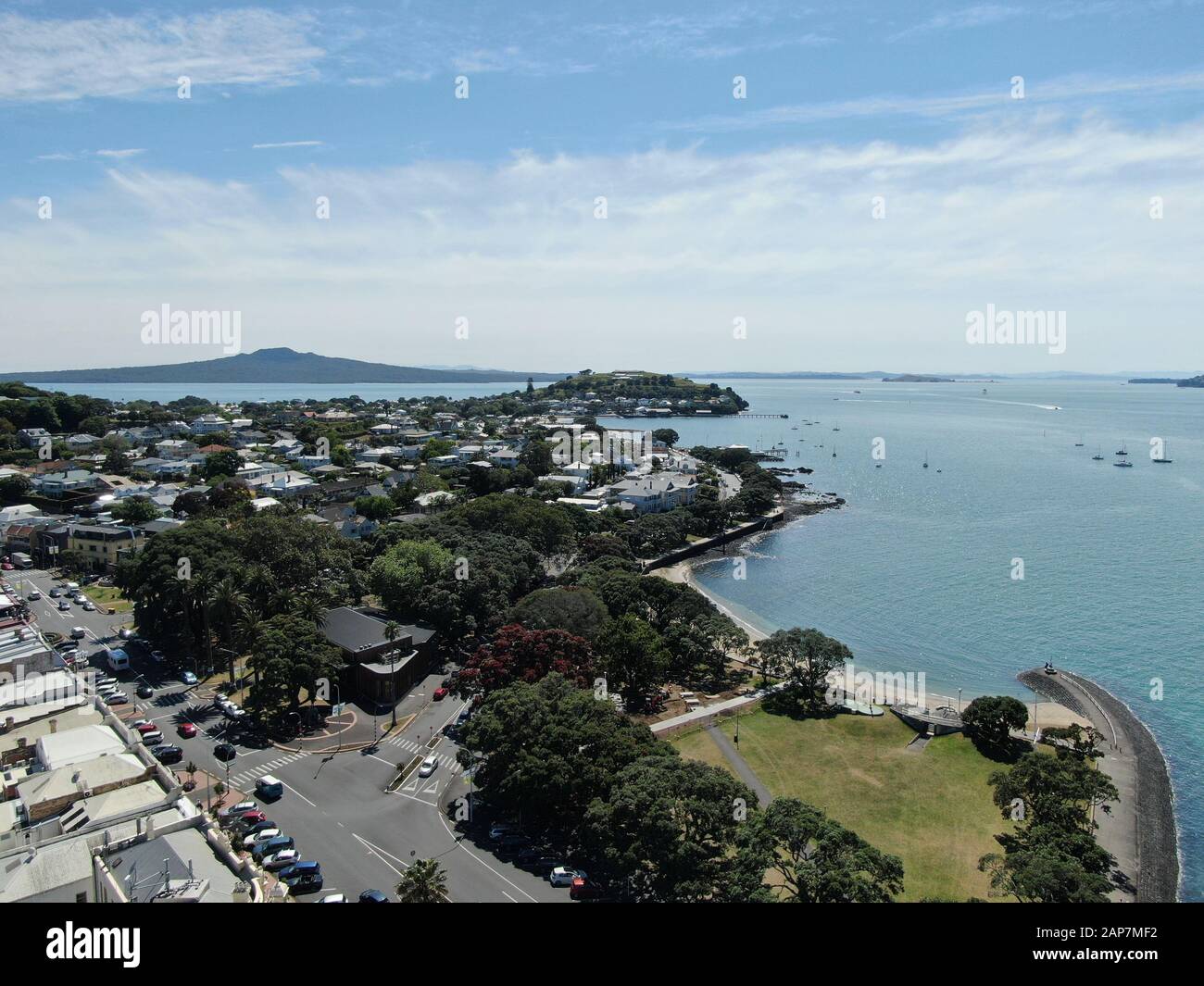 Devonport, Auckland / New Zealand - December 30, 2019: The Victorian ...