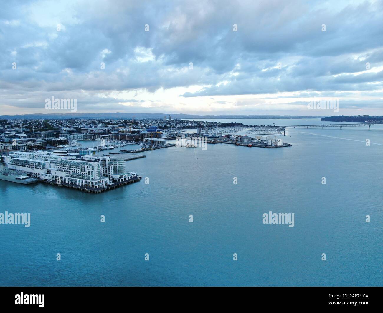 Viaduct Harbour, Auckland / New Zealand - December 29, 2019: The ...