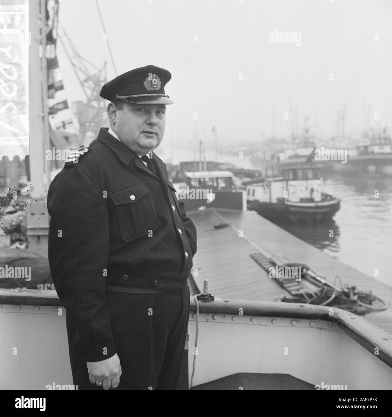 Rotterdam ship captain Black and White Stock Photos & Images - Alamy