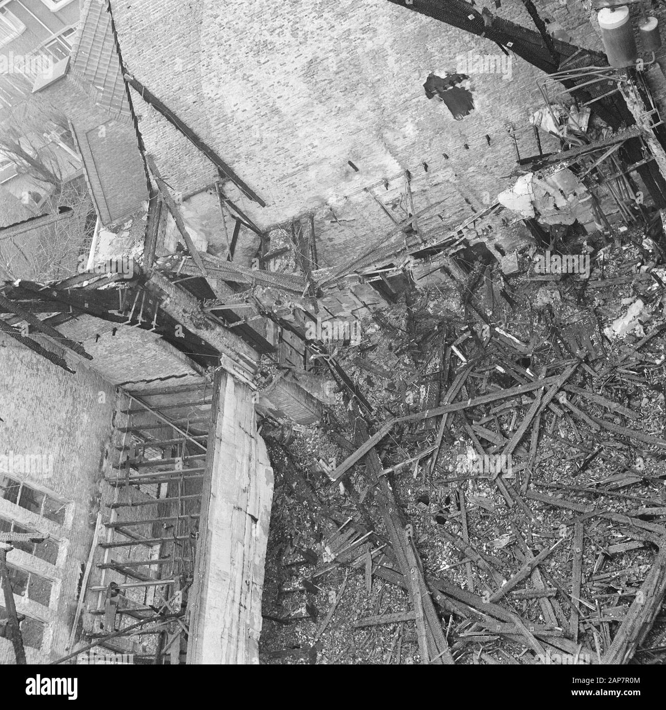 Overview destroyed Black and White Stock Photos & Images - Alamy