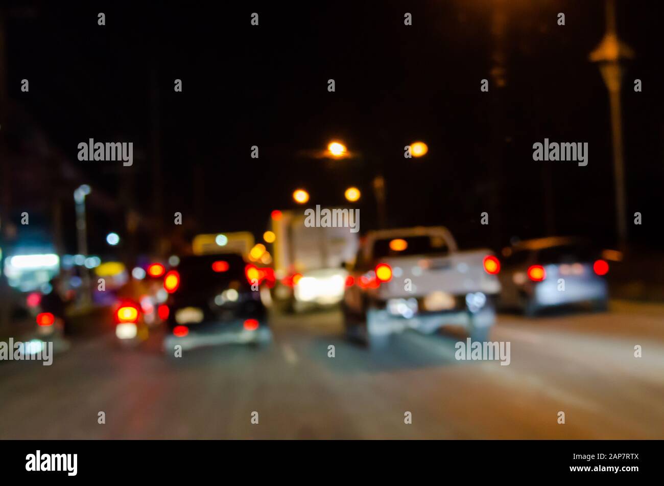 Car trafic at night hi-res stock photography and images - Alamy