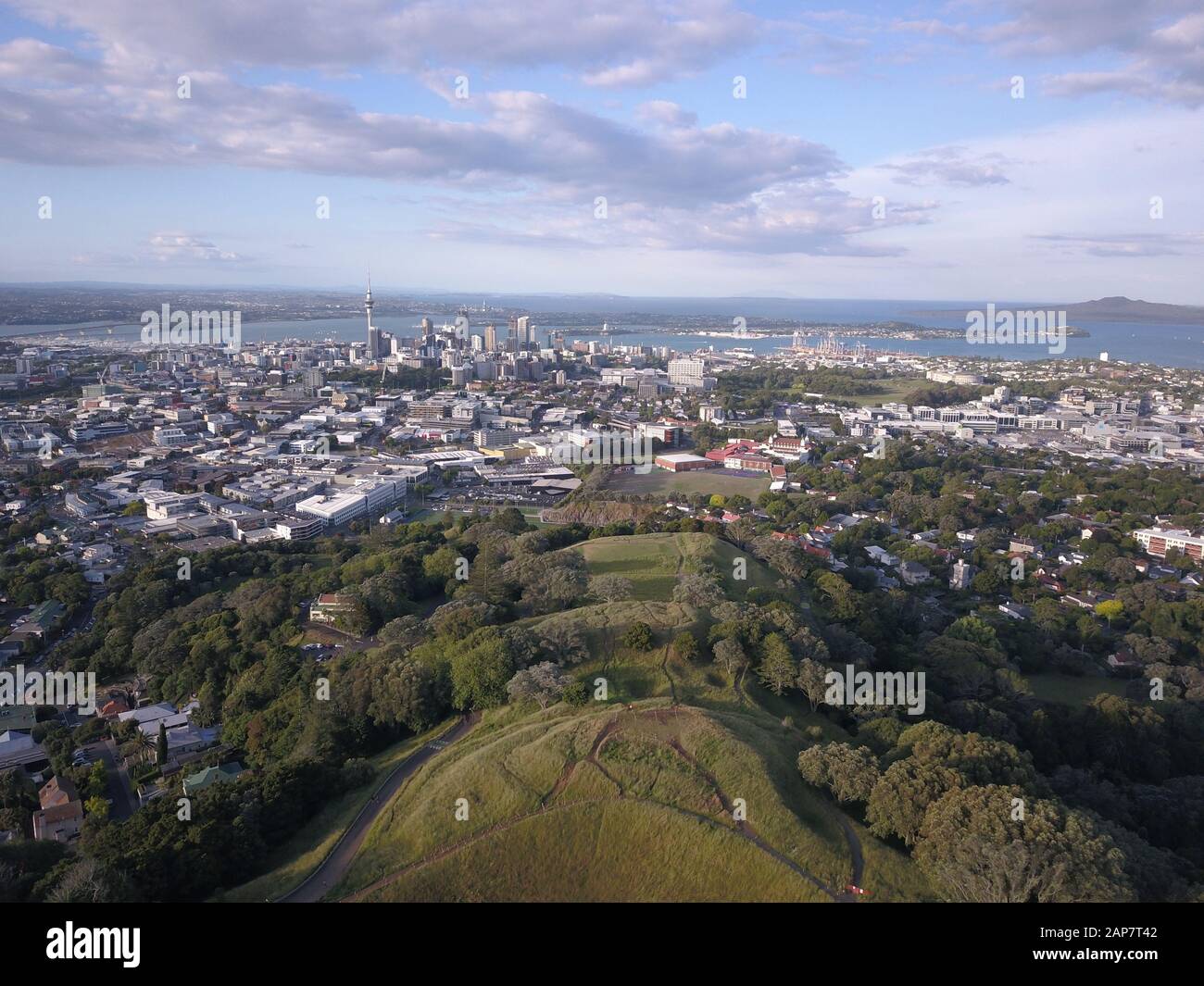 Mount Eden, Auckland / New Zealand - December 30, 2019: The Legendary ...