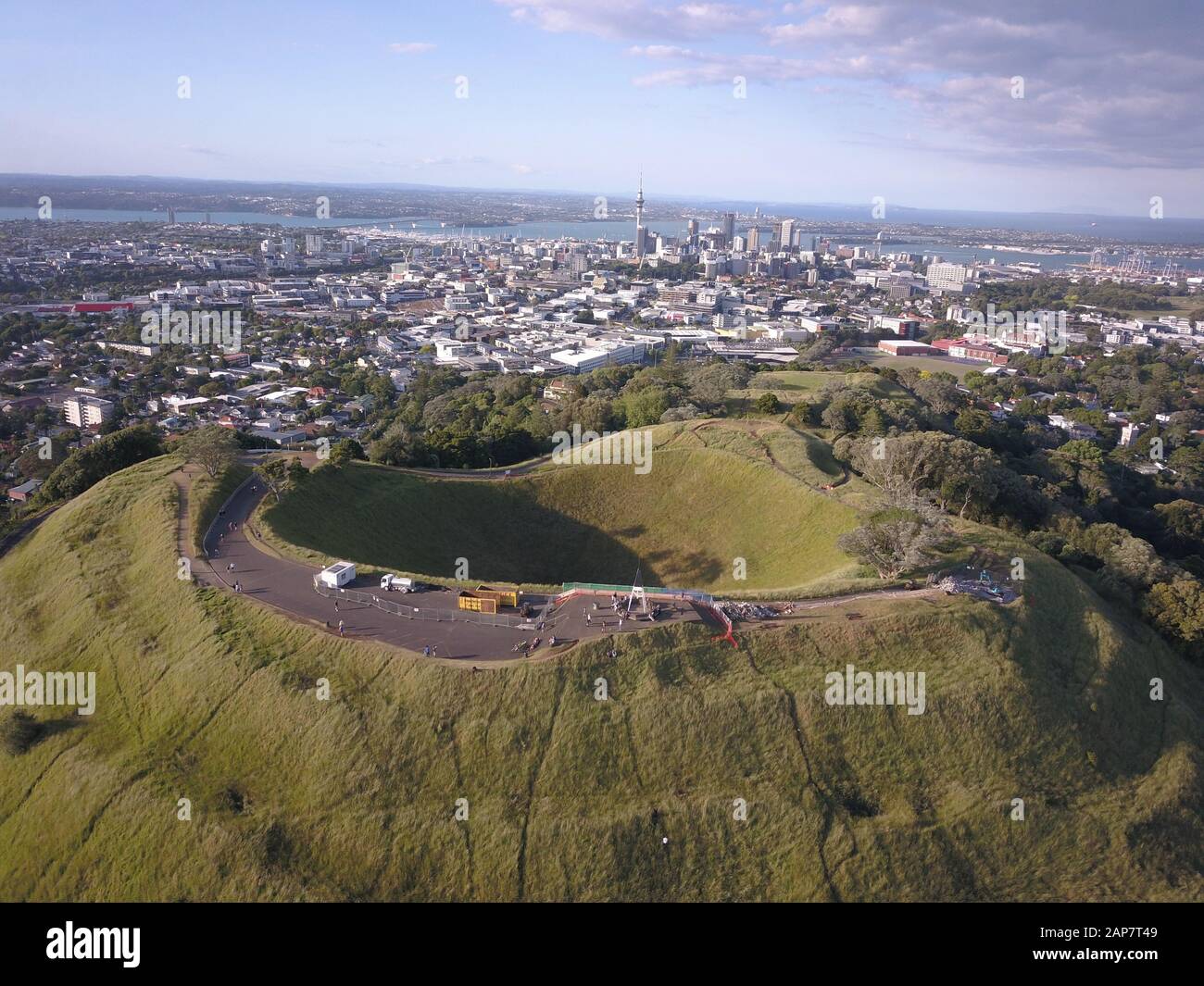 Mount Eden, Auckland / New Zealand - December 30, 2019: The Legendary ...