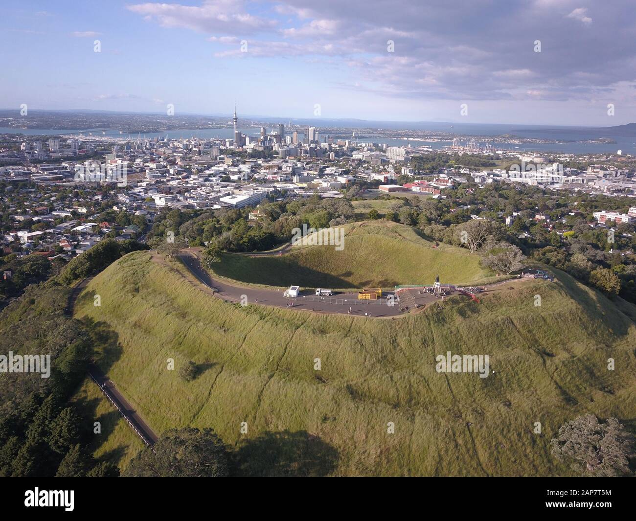 Mount Eden, Auckland / New Zealand - December 30, 2019: The Legendary ...