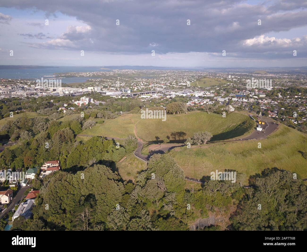 Mount Eden, Auckland / New Zealand - December 30, 2019: The Legendary ...