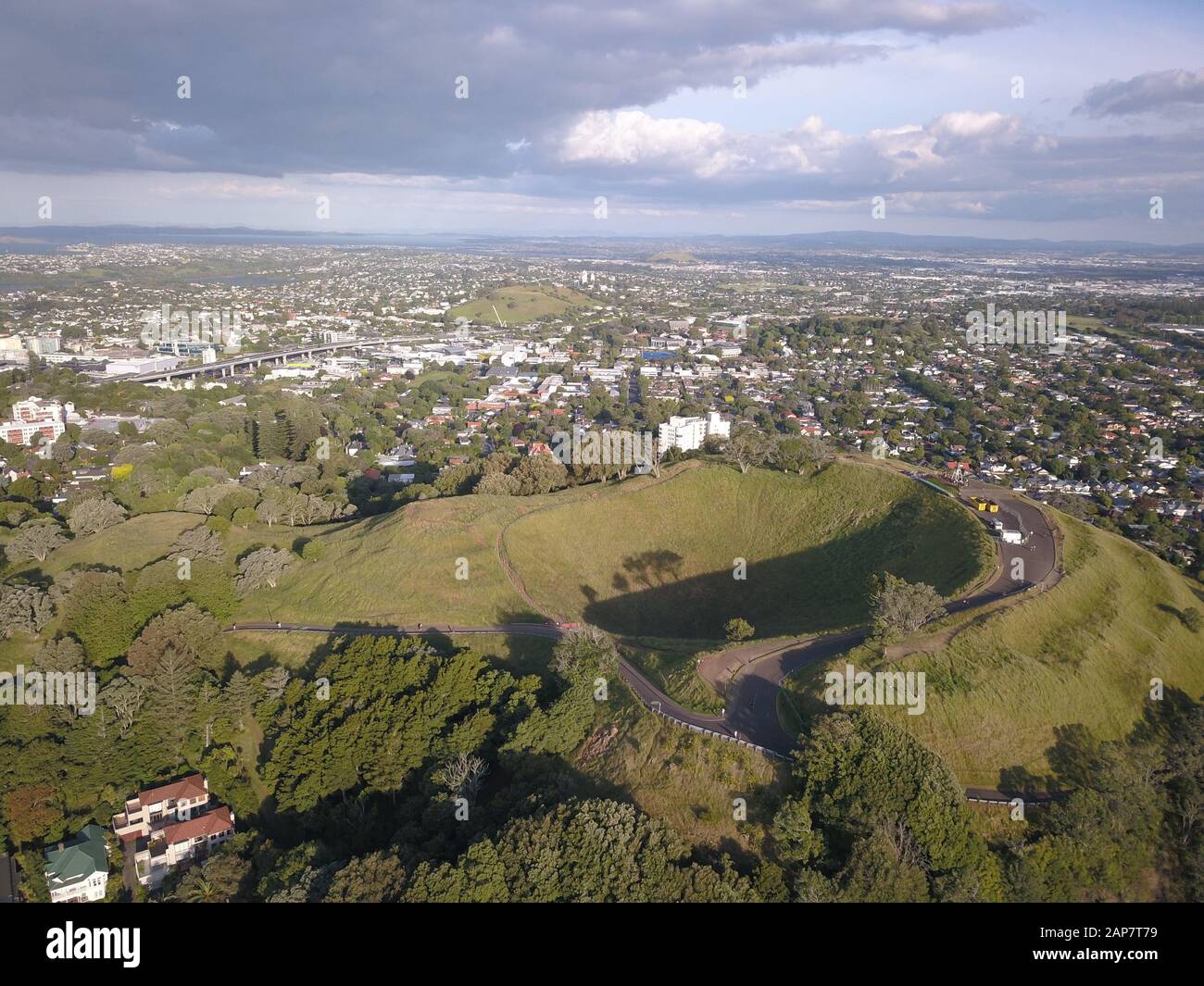Mount Eden, Auckland / New Zealand - December 30, 2019: The Legendary ...