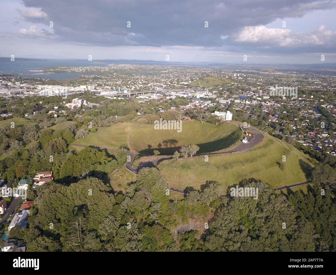 Mount Eden, Auckland / New Zealand - December 30, 2019: The Legendary ...