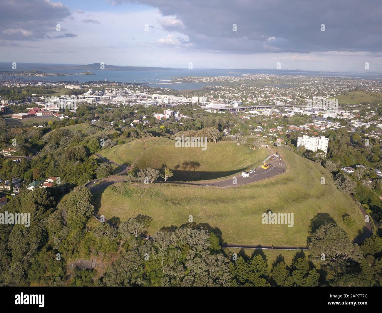 Mount Eden, Auckland / New Zealand - December 30, 2019: The Legendary ...