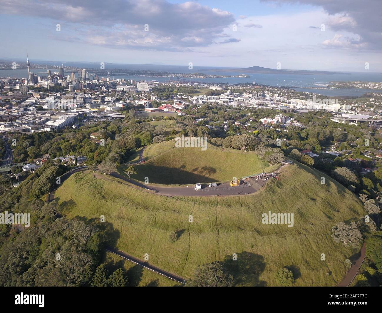 Mount Eden, Auckland / New Zealand - December 30, 2019: The Legendary ...