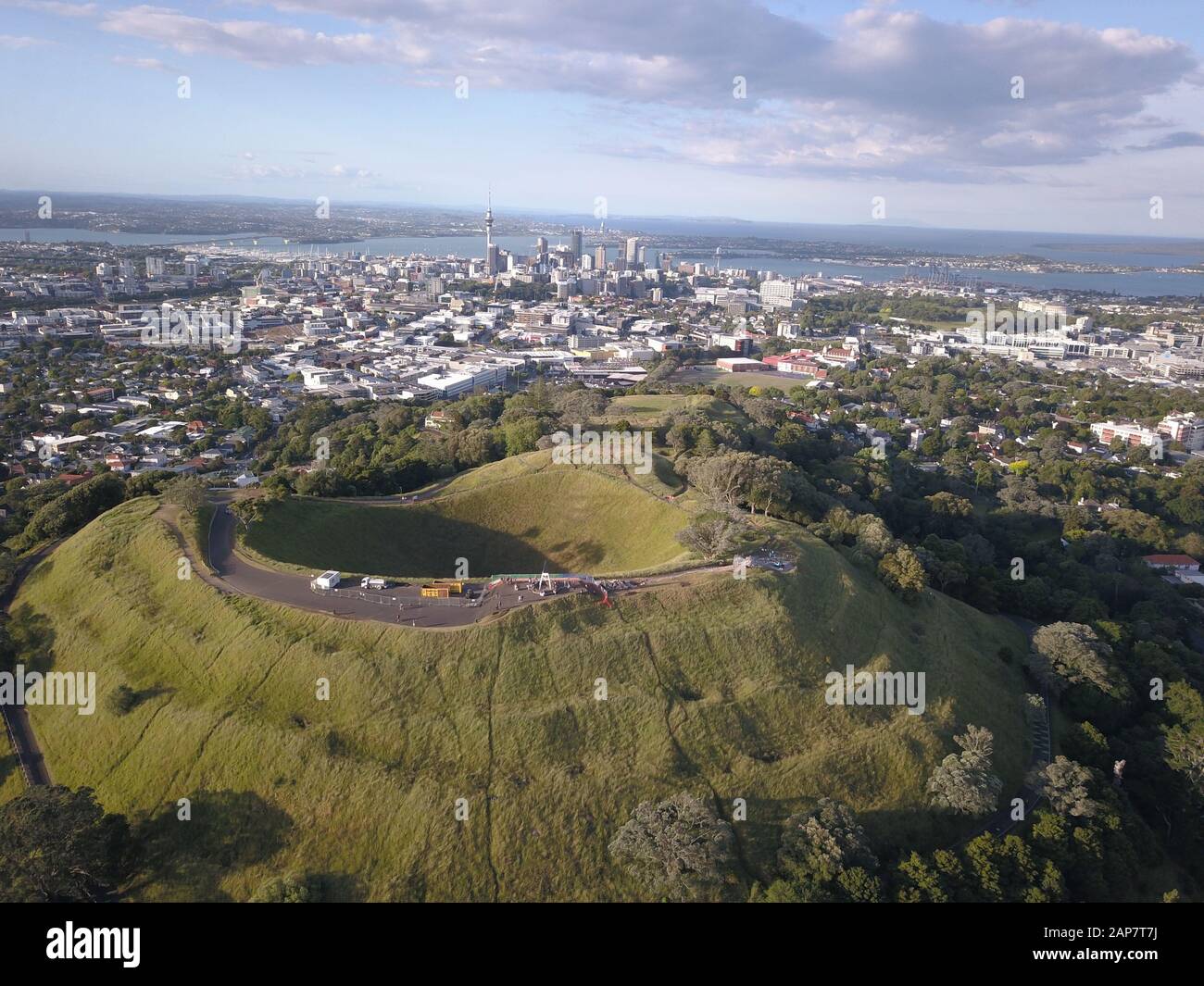 Mount Eden, Auckland / New Zealand - December 30, 2019: The Legendary ...