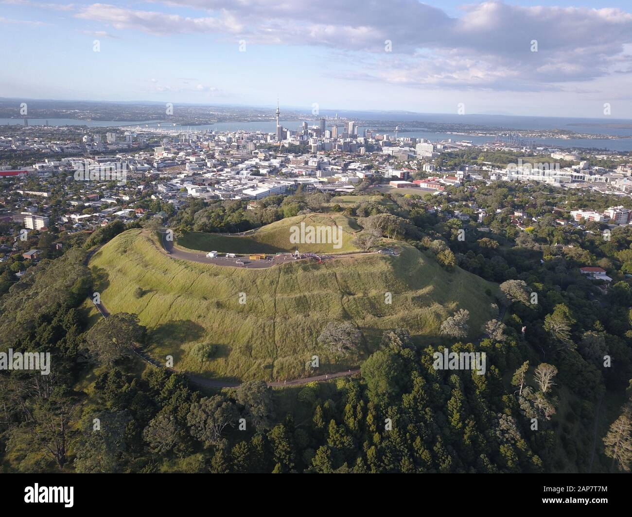 Mount Eden, Auckland / New Zealand - December 30, 2019: The Legendary ...
