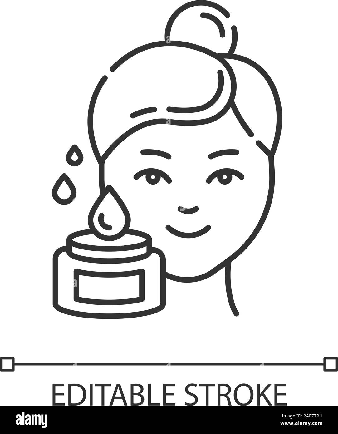 Apply balm Stock Vector Images - Alamy