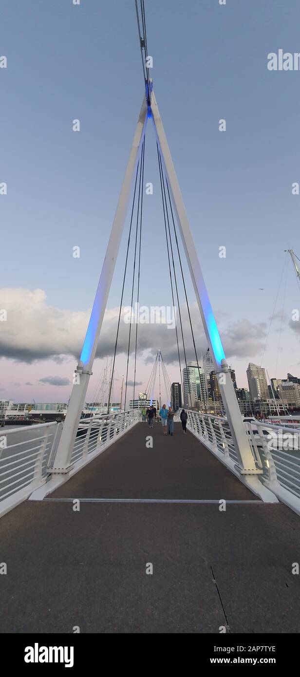 Viaduct Harbour, Auckland / New Zealand - December 29, 2019: The ...