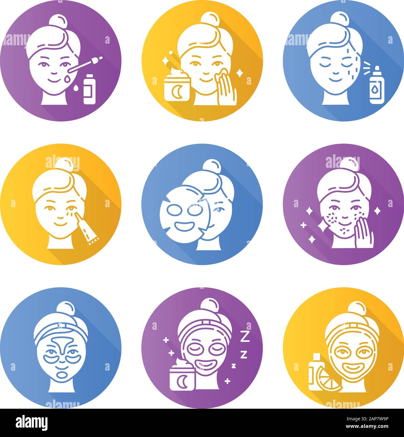 Beauty spot eye Stock Vector Images - Alamy