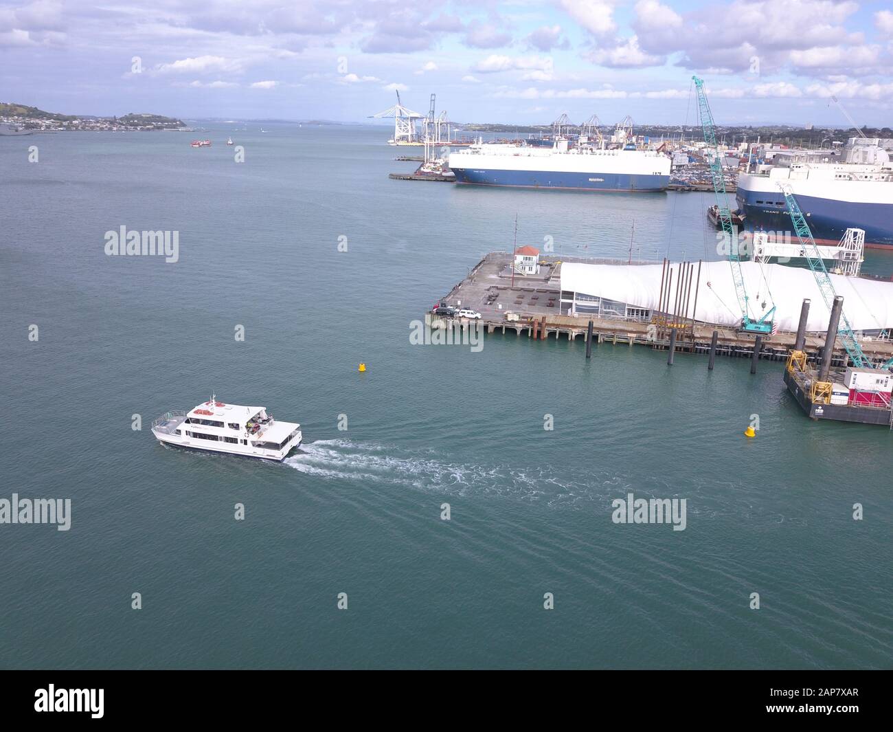 Viaduct Harbour, Auckland / New Zealand - December 29, 2019: The ...