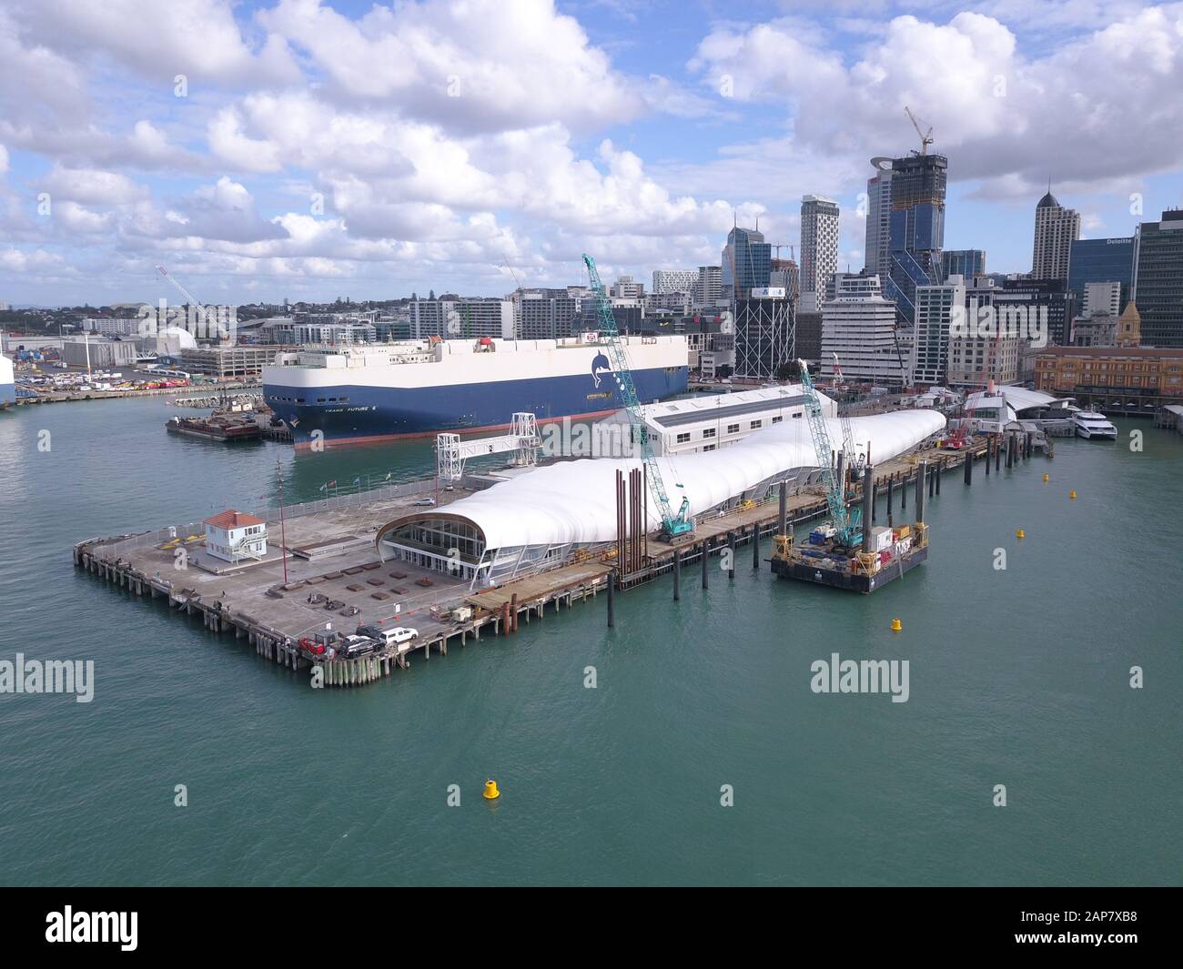 Viaduct Harbour, Auckland / New Zealand - December 29, 2019: The ...