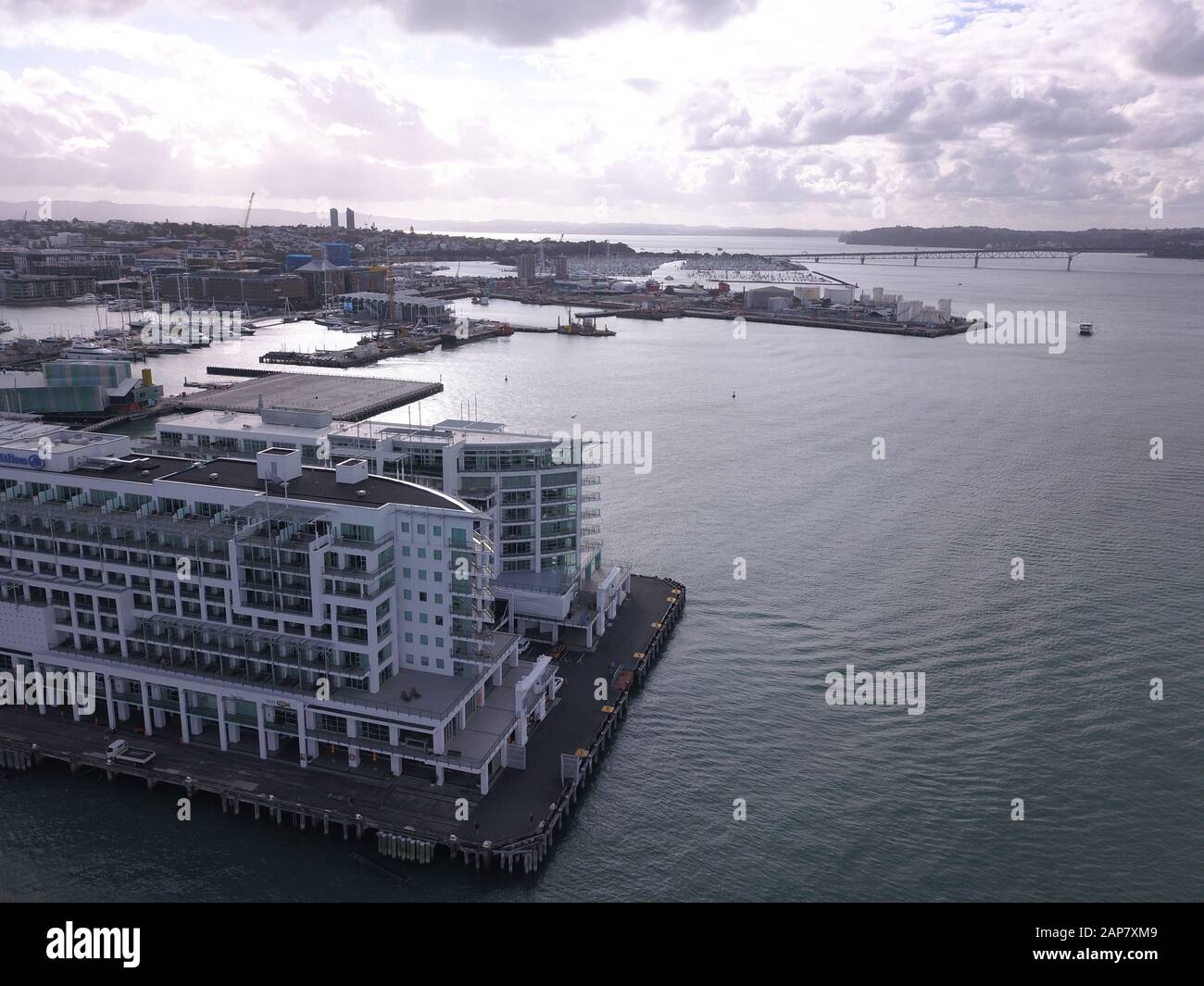 Viaduct Harbour, Auckland / New Zealand - December 29, 2019: The ...