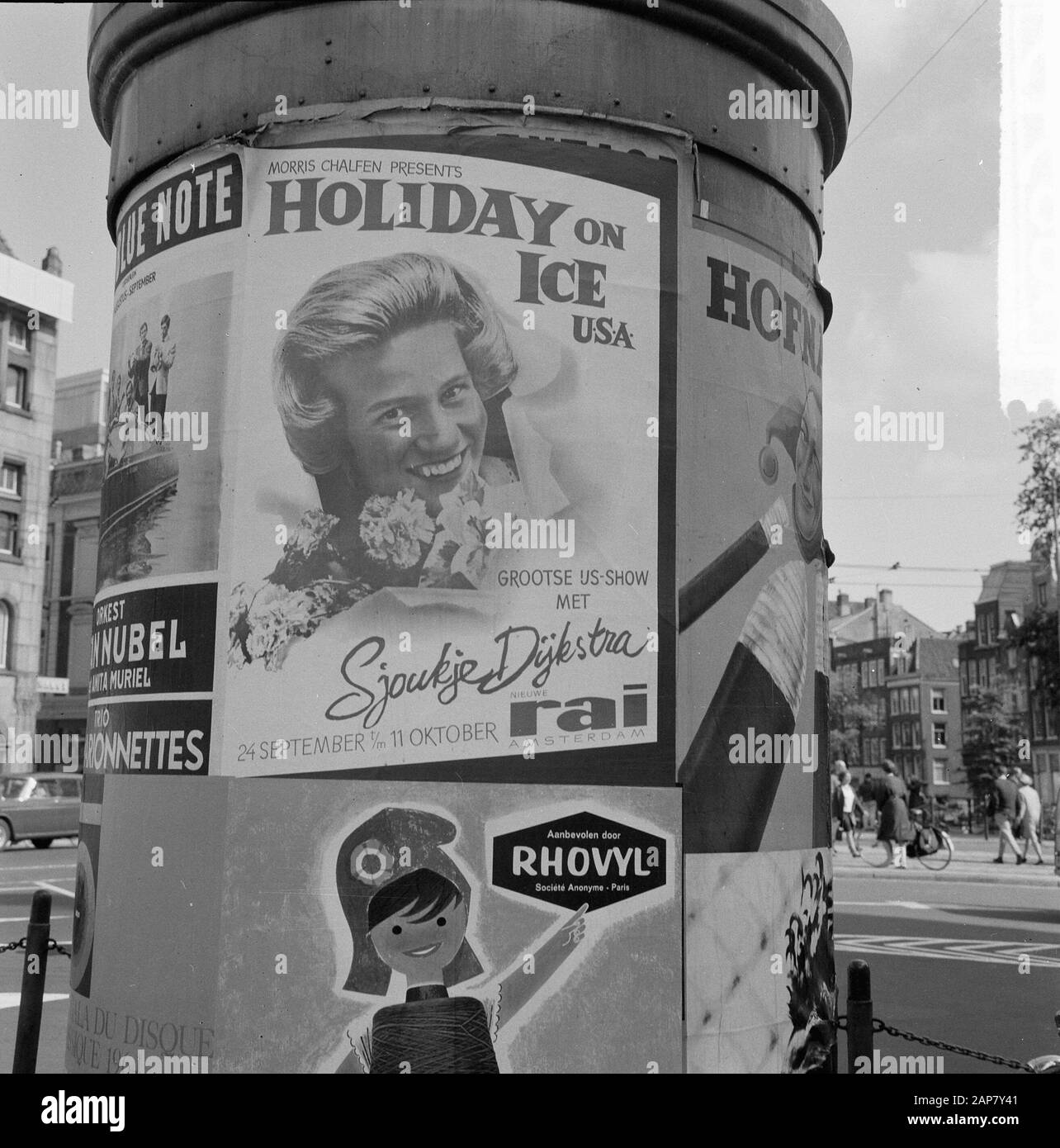 Posters on posters for Holiday on Ice with Sjoukje Dijkstra Date ...