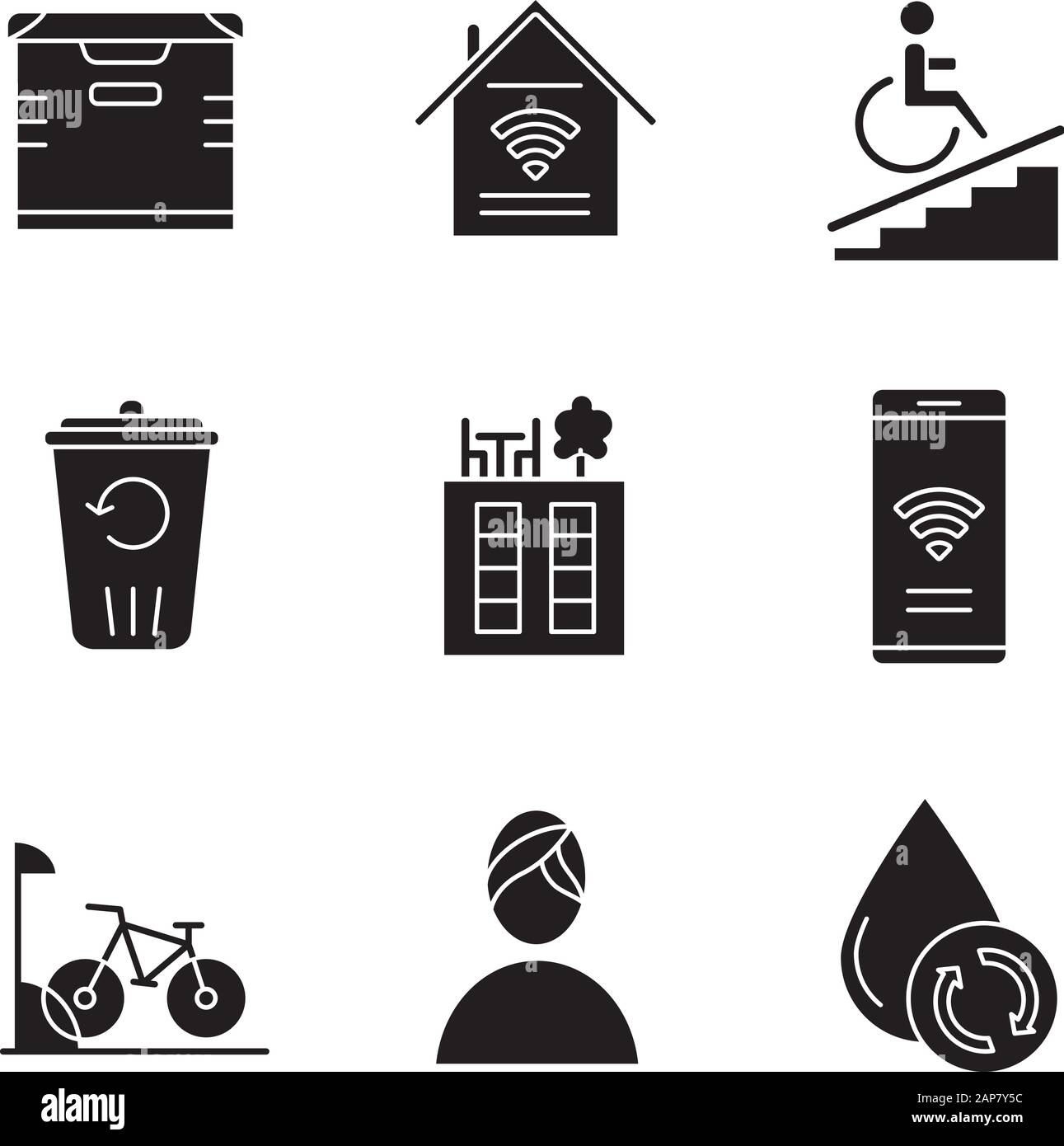 Rooftop parking deck Stock Vector Images - Alamy