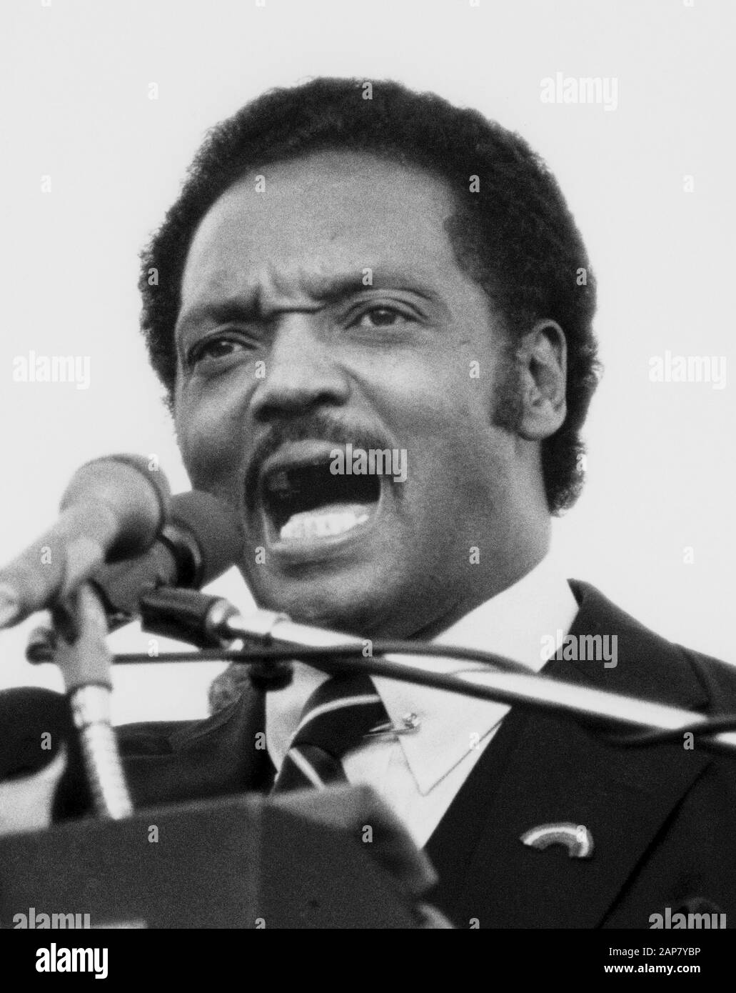 Jesse jackson speaking hi-res stock photography and images - Alamy