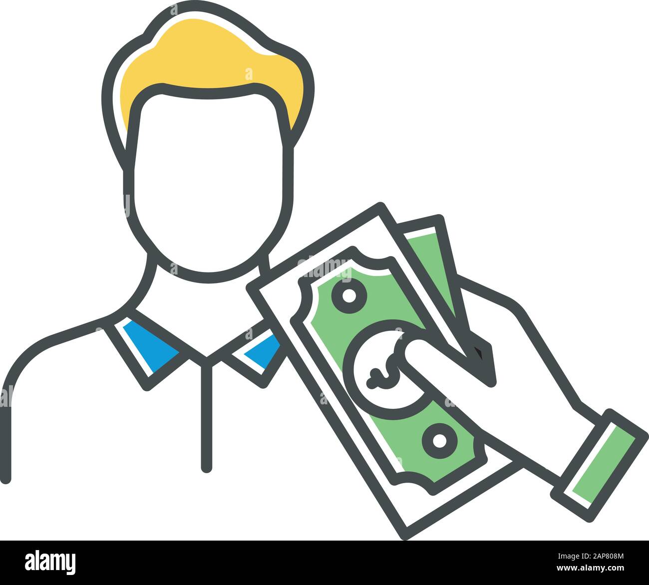 Borrow Money Clipart Image