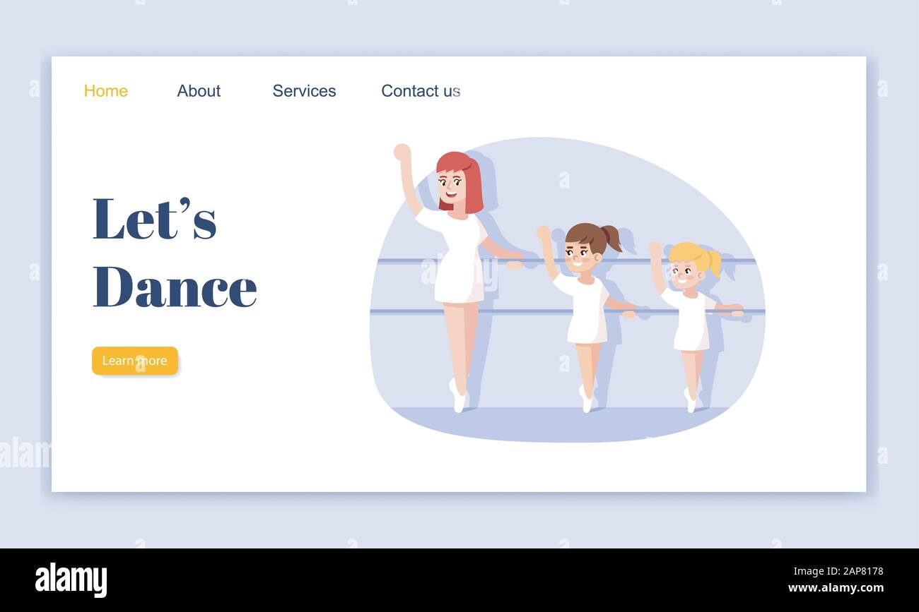 Dance ballet child Stock Vector Images - Alamy