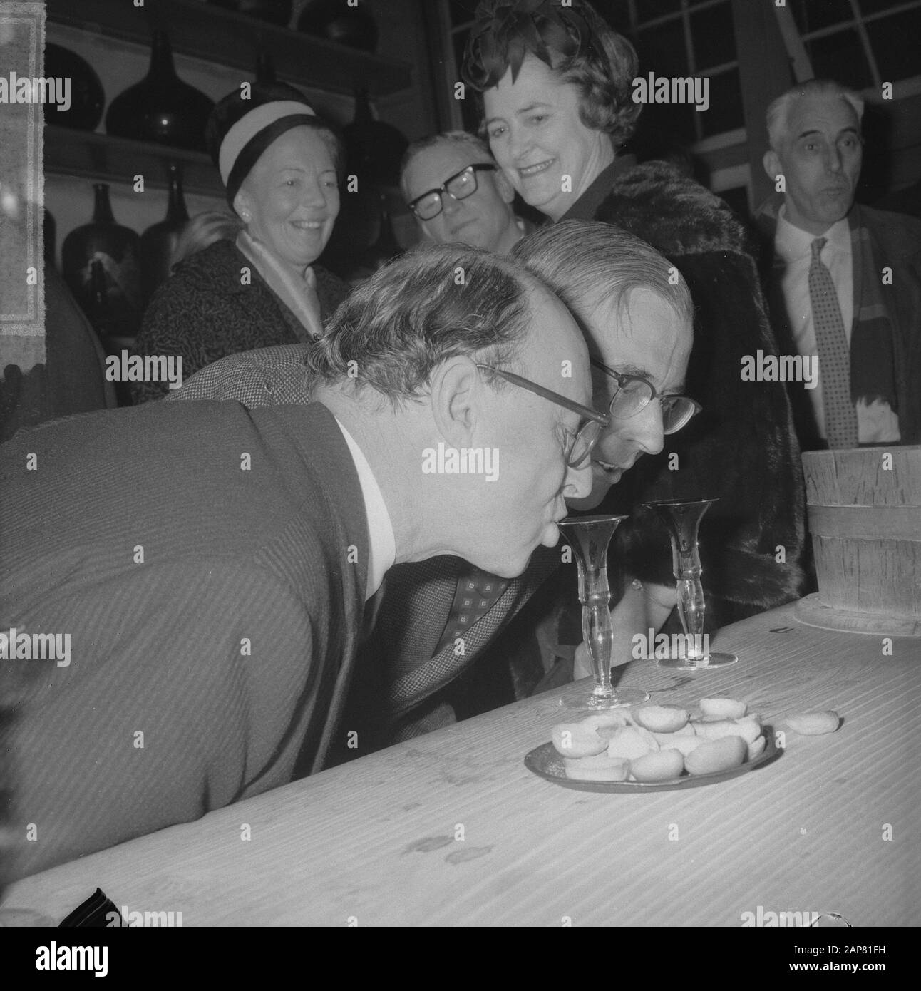 Mayor Van Hall and His Excellency Sir Peter Garran (British Ambassador ...