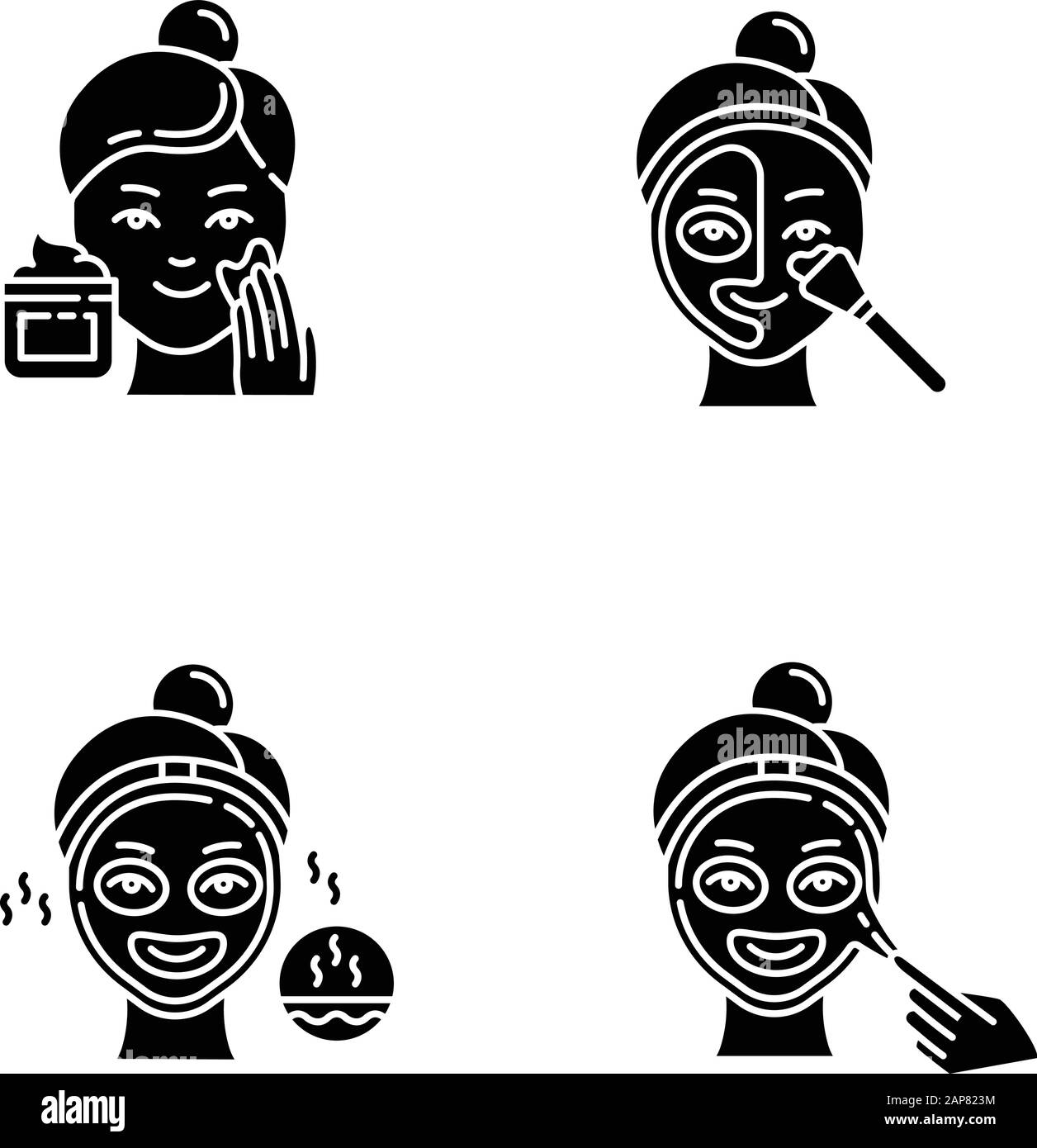 Exfoliating vector vectors hi-res stock photography and images - Alamy