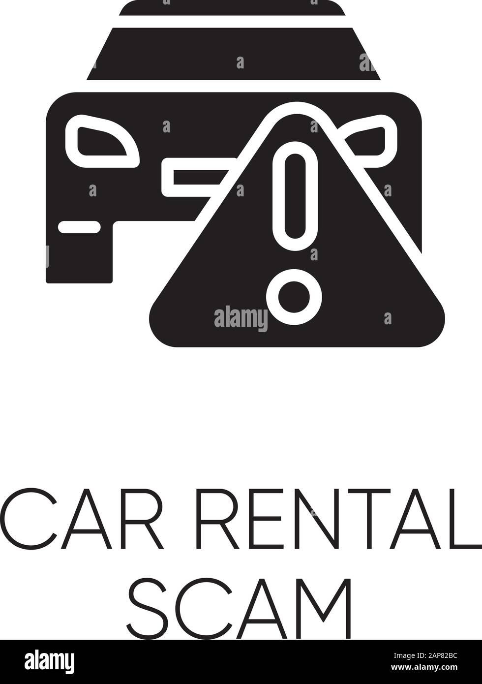 Online insurance fraud car Stock Vector Images - Alamy