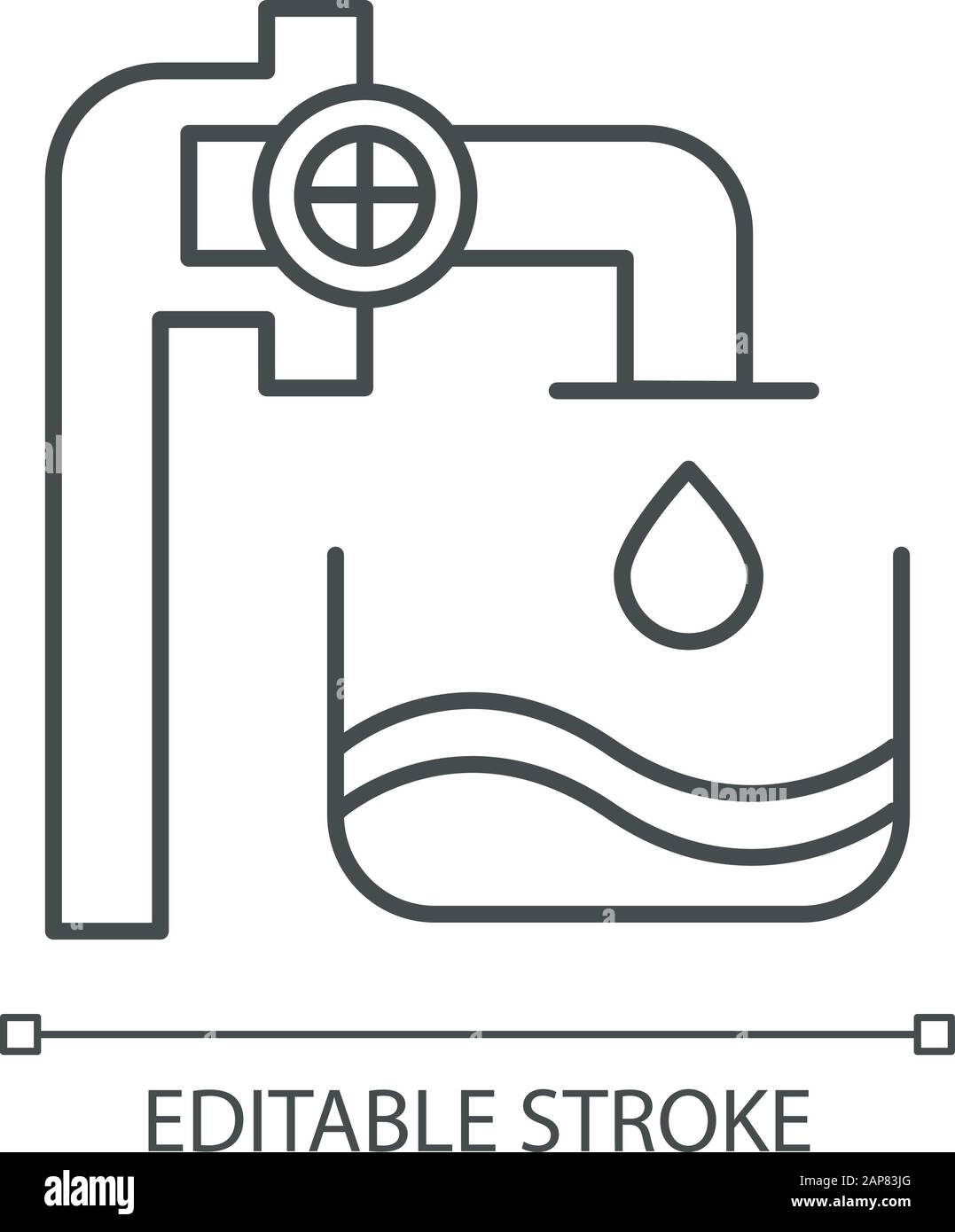 Wastewater treatment in the sewage treatment plant Stock Vector Images ...