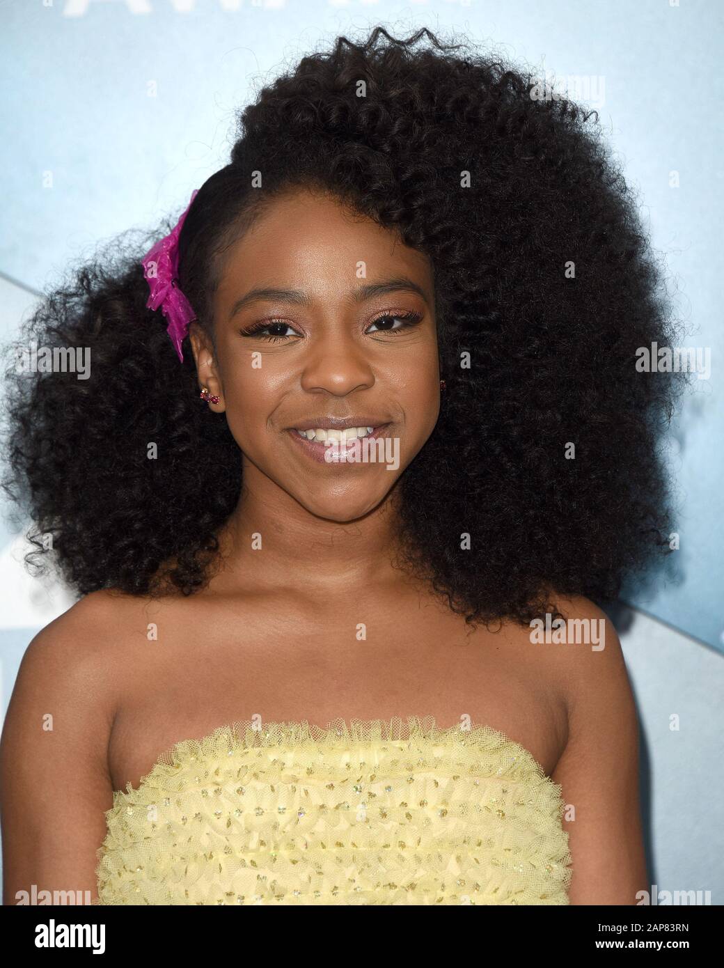 January 19, 2020, Los Angeles, CA, USA: LOS ANGELES - JAN 19: Priah ...