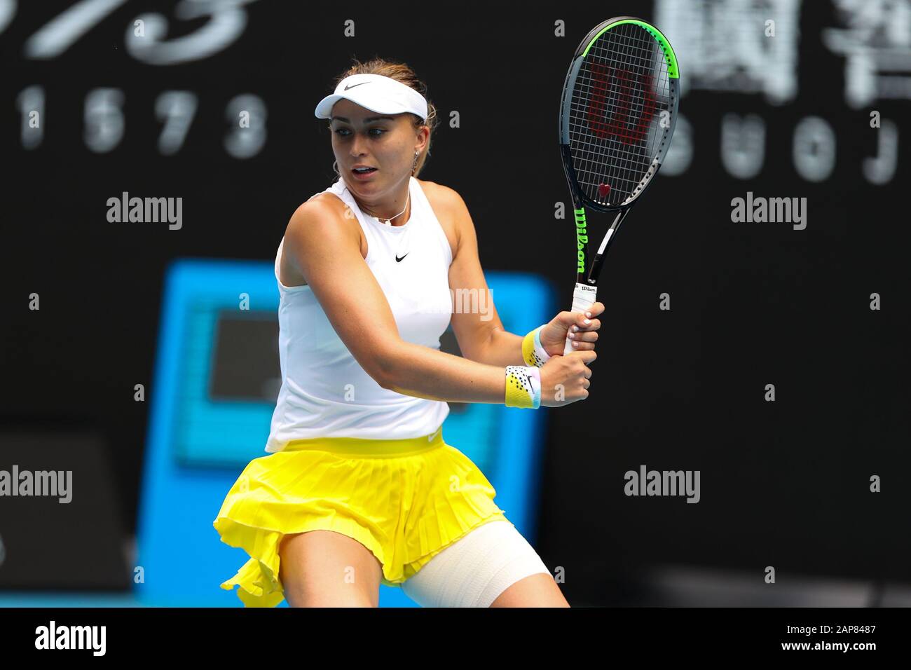Melbourne, Australia. 22nd Jan, 2019. Petra Kitova of Czech Republic ...